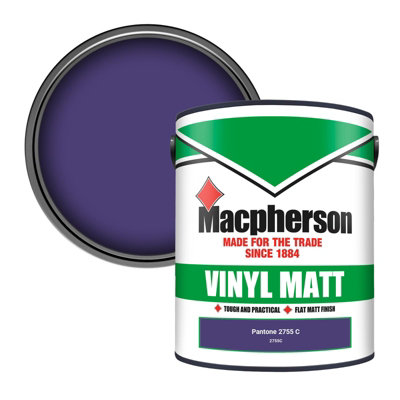 Macpherson Trade Walls & Ceilings Vinyl Matt Emulsion Paint Pantone ...
