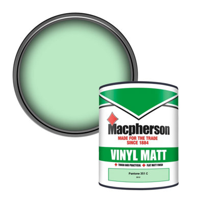Macpherson Trade Walls & Ceilings Vinyl Matt Emulsion Paint Pantone 351 ...