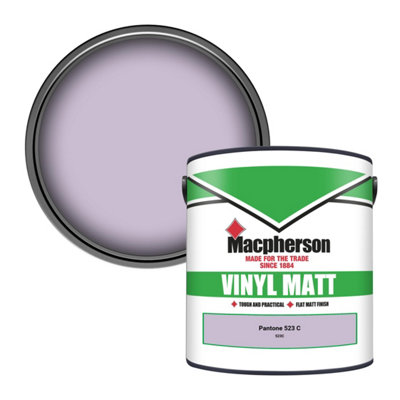 Macpherson Trade Walls & Ceilings Vinyl Matt Emulsion Paint Pantone 523 ...