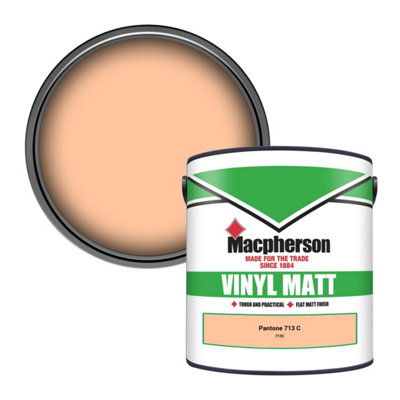 Macpherson Trade Walls & Ceilings Vinyl Matt Emulsion Paint Pantone 713 ...