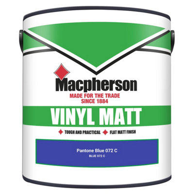 Macpherson Trade Walls & Ceilings Vinyl Matt Emulsion Paint Pantone ...