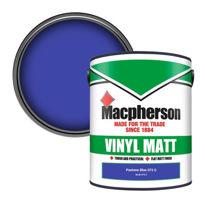 MACPHERSON TRADE WALLS & CEILINGS VINYL MATT EMULSION PAINT PANTONE ...