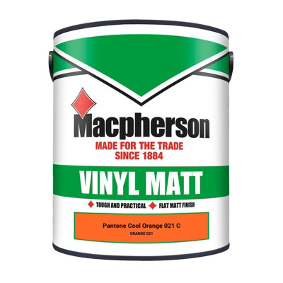 MACPHERSON TRADE WALLS & CEILINGS VINYL MATT EMULSION PAINT PANTONE ...