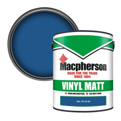 Macpherson Trade Walls & Ceilings Vinyl Matt Emulsion Paint RAL 270 30 ...