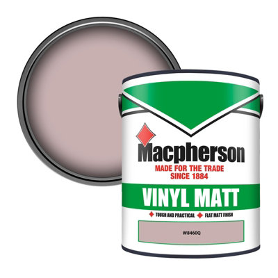 Macpherson Trade Walls & Ceilings Vinyl Matt Emulsion Paint (W8460Q) 5L