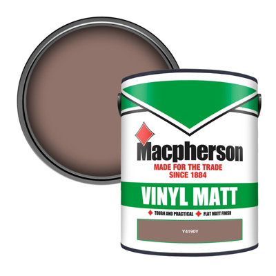 Macpherson Trade Walls & Ceilings Vinyl Matt Emulsion Paint (Y4190Y) 5L