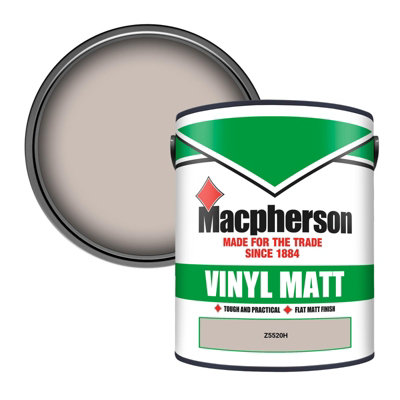 Macpherson Trade Walls & Ceilings Vinyl Matt Emulsion Paint (Z5520H) 5L