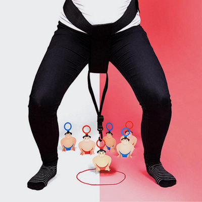 Mad Cap Sumo Squats Adult Party Game