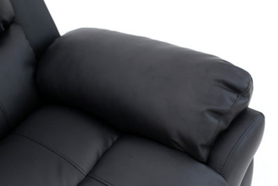 Madison Single Motor Electric Riser Rise Recliner Bonded Leather ...