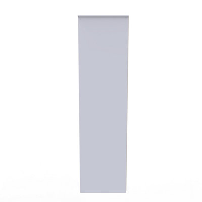 Madrid Open Wardrobe in White Matt (Ready Assembled)