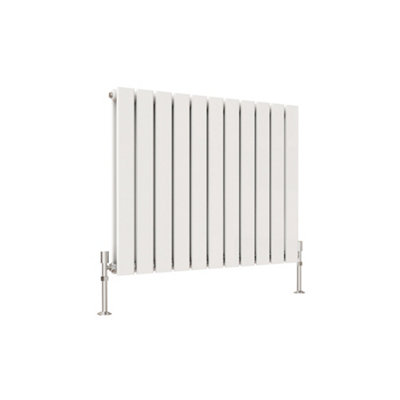 Maerts-E White Horizontal Double Pannel Radiator (H)600mm (W)748mm 3523 ...