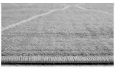 Maestro Collection Berber Design Rug in Grey 3649 WS55