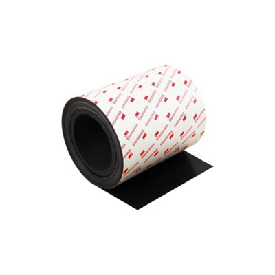 MagFlex 150mm Wide Flexible Magnetic Sheet - 3M Self Adhesive (5 Metre ...