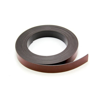 MagFlex Flexible Magnetic Tape with Premium Self Adhesive - Self Mating - 19mm Wide - 30m Length ...