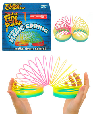 Magic Spring Toy Multicoloured Rainbow Slinky Spiral Plastic
