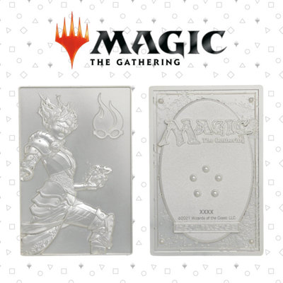 Magic the Gathering Limited Edition .999 Silver Plated Chandra Nalaar Ingot