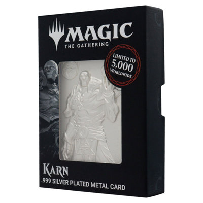 Magic the Gathering Limited Edition .999 Silver Plated Karn Ingot