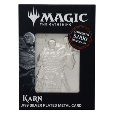 Magic the Gathering Limited Edition .999 Silver Plated Karn Ingot