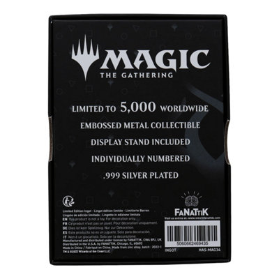 Magic the Gathering Limited Edition .999 Silver Plated Vraska Ingot