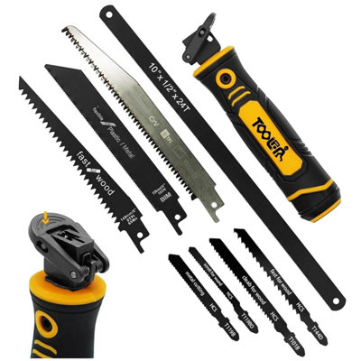 Magicbox 8 in 1 Professional Hacksaw Set with Self-Locking Design, 8 ...