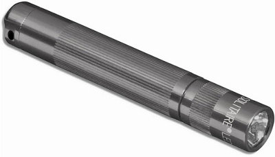Maglite Solitaire LED 1 Cell AAA Grey c/w Gift Box