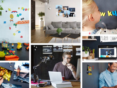 Magnet Paint 1L - turns virtually any smooth flat surface into a ...