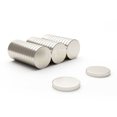 MAGNET STORE 15MM X 5MM NEODYMIUM DISC MAGNET N42 (5.48KG PULL) - 200 ...