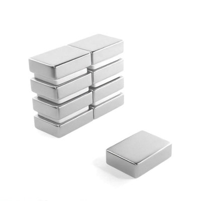 Magnet Store 20mm x 15mm x 6mm Block Neodymium Magnet N35 (7.07KG Pull ...