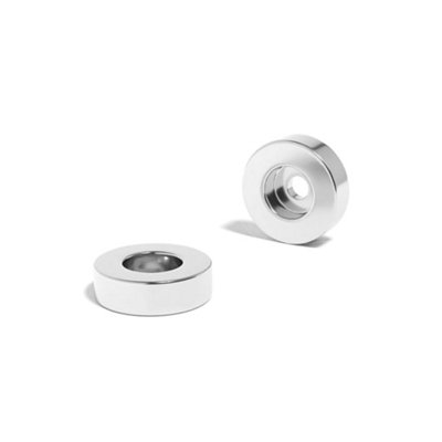 Magnet Store 25mm x 8mm x (5mm hole) Counterbore Neodymium Magnet N52 ...