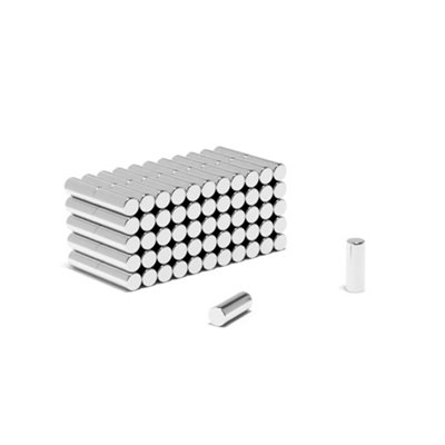Magnet Store 3mm x 8mm Neodymium Cylinder Magnet N40 (0.34KG Pull ...