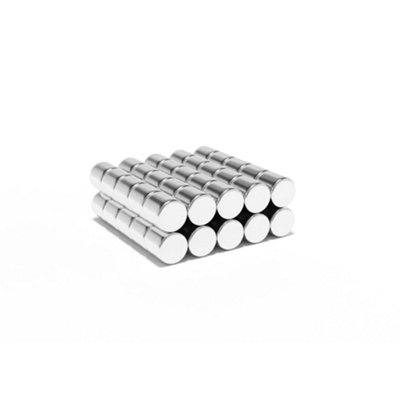 Magnet Store 5mm x 5mm Disc / Cylinder Neodymium Magnet N42 (0.92KG ...
