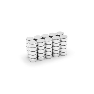 Magnet Store 6mm x 3mm Disc Neodymium Magnet N42 (0.89KG Pull) - 10 ...
