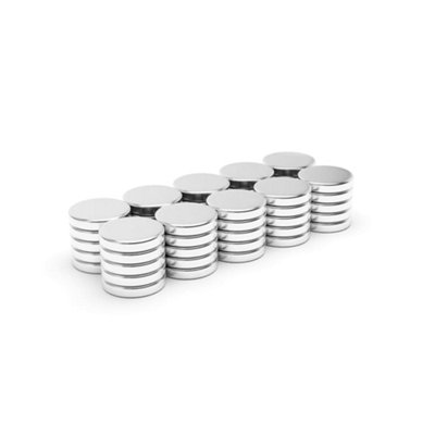 Magnet Store 8mm x 1.5mm Neodymium Disc Magnets N42 (0.71KG Pull) - 100 ...