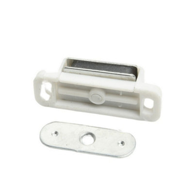 Magnetic Catch Cupboard Door Latch Drawer White Brown Cabinet Catch ...