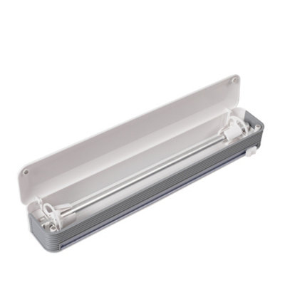 Magnetic Cling Film Wrap Dispenser with Slide Cutter