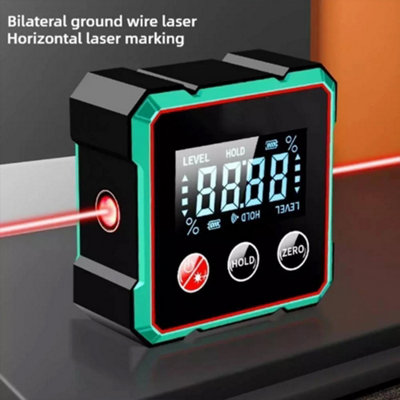 Magnetic Digital Angle Finder with Electronic-Laser, High Precision ...