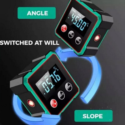 Magnetic Digital Angle Finder with Electronic-Laser, High Precision ...