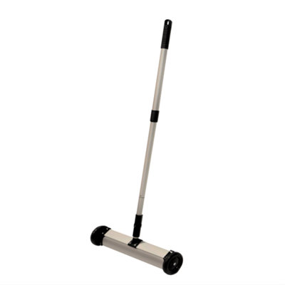 Magnetic Floor Sweeper with Quick Release, Nail & Screw Pickup for ...