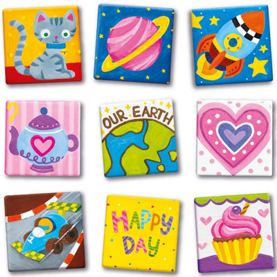 Magnetic Mini Tile Art - Turn Ordinary Tiles into Masterpieces