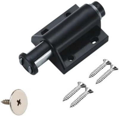 Magnetic Pressure Push to Open Touch Latch Catch for Kitchen Cabinet ...
