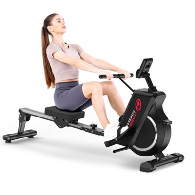 Magnetic Rowing Machine,8-Level Magnetic Resistance