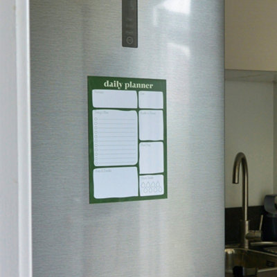 Magnetic To Do List Daily Schedule or Shopping List with Daily Planner ...