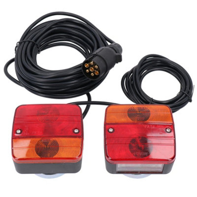 Magnetic Trailer or Caravan Lighting Board / Car Recovery Lights 10m ...