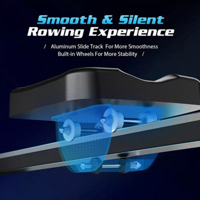 Magnetic/Water Rowing Machine 120KG Weight Capacity, Bluetooth App ...
