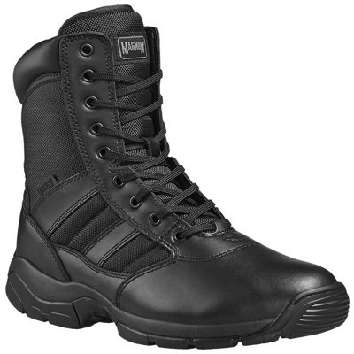 Magnum Panther 8 Inch Black Combat Cadet Security Boot for Men and Women