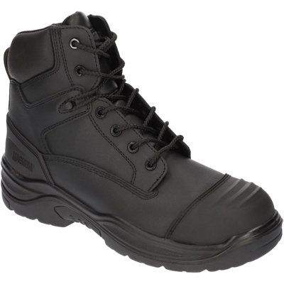 Magnum Roadmaster S3 Black Leather Safety Boots with Composite Toe and ...