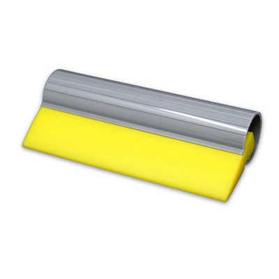 MagWrap™ 140mm Yellow Rubber Turbo Squeegee - Professional Car Wrapping ...