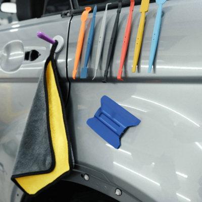 MagWrap™ Blue Magnetic Wing Squeegee - Professional Car Wrapping Decal ...