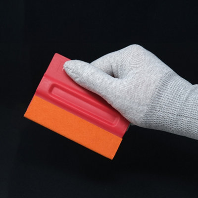 MagWrap™ Red Pro-Tint Bondo Magnetic Squeegee with Suede - Professional ...
