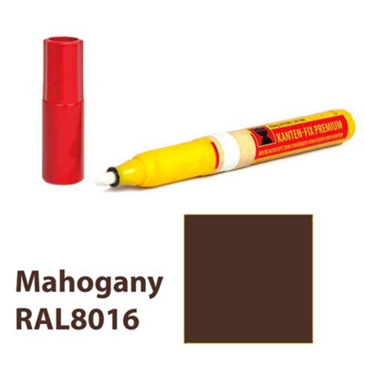 Mahogany RAL 8016 Touch Up Pen Konig Scratch Repair Pen Upvc Coloured ...